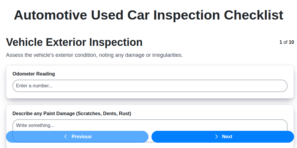 The Ultimate Used Car Inspection Checklist: Don't Buy a Lemon ...